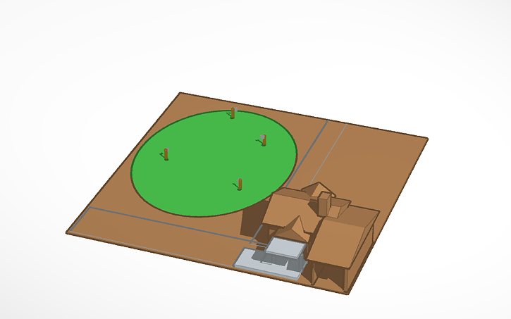 3D design 3d golf course | Tinkercad