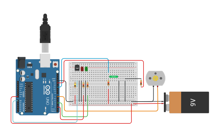 Circuit design Shock!Termo2 | Tinkercad