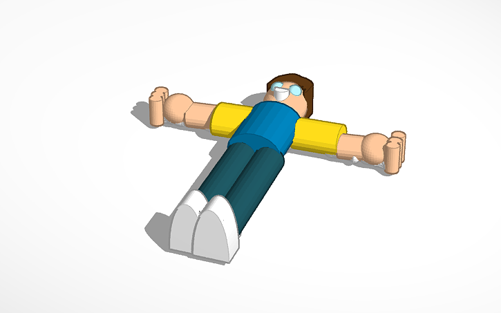 3D design totaly a human - Tinkercad