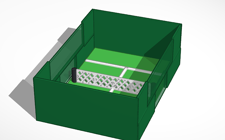 3D design padel - Tinkercad