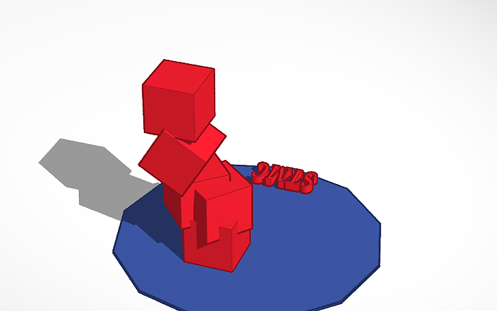 3D design 1A29 sculpture | Tinkercad