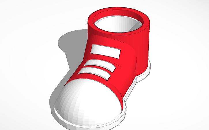 3D design Shoe - Tinkercad