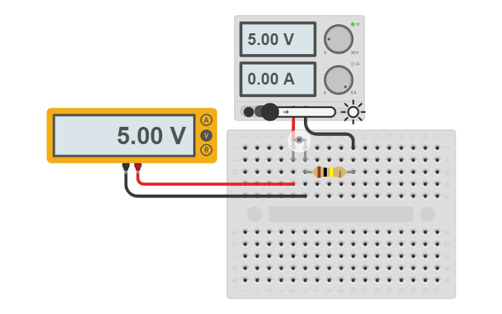 Circuit design Ambient Light Sensor - Tinkercad