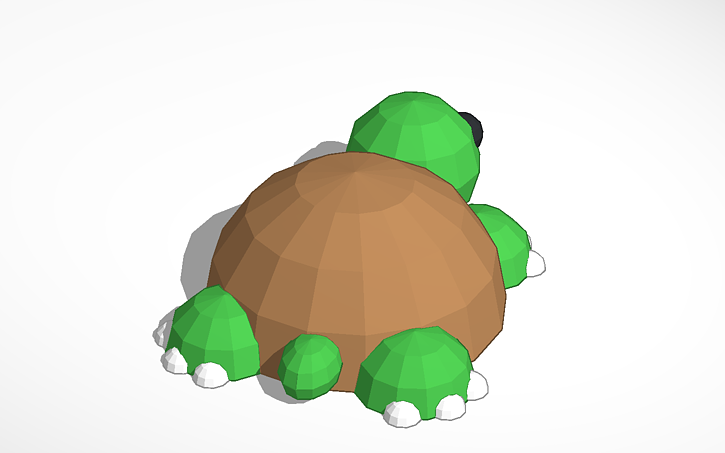 3D design Turtle - Tinkercad