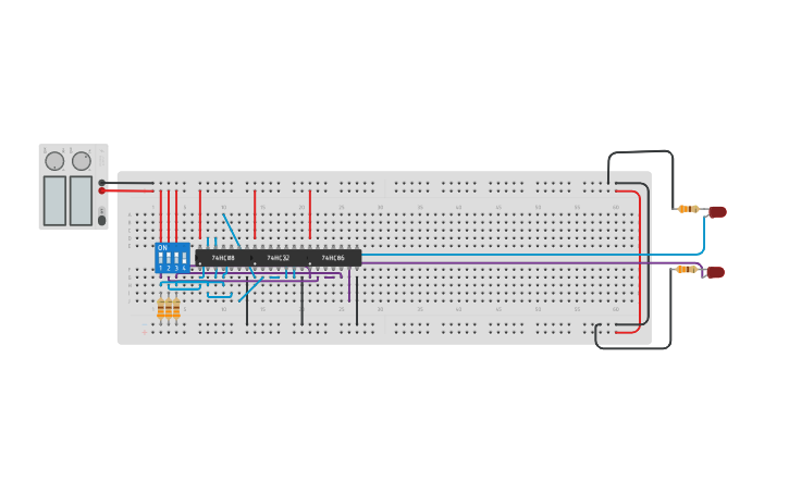Circuit design Pichardo Joshua- Practica 6.1 | Tinkercad