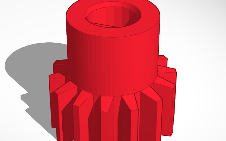 3D design Popcorn Gear Replacement - Tinkercad