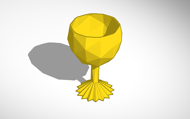 3D design Fancy Goblet - Tinkercad