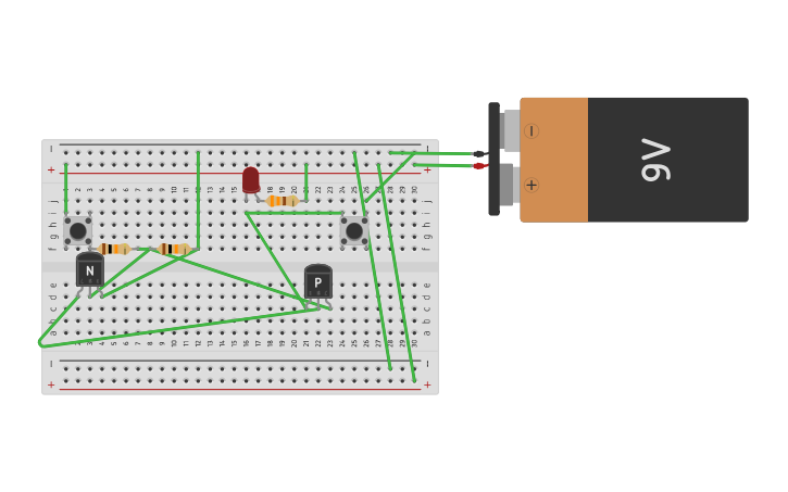 Circuit Design Task 1 Trail One Tinkercad