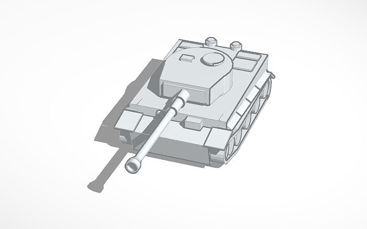 3D design Tiger - Tinkercad