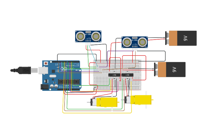 Circuit design EJERCICIO 1 DE EXAMEN | Tinkercad