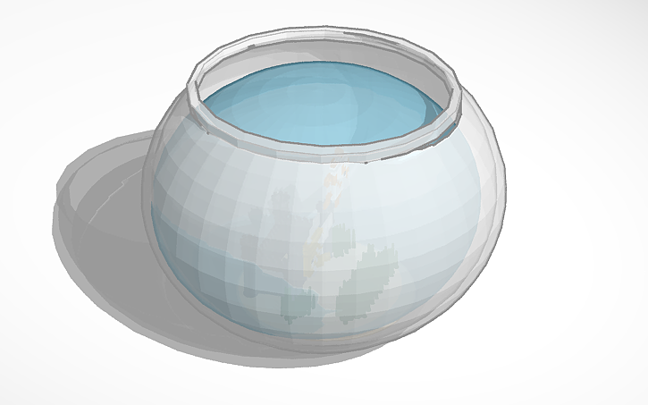3D design Minecraft fish tank - Tinkercad