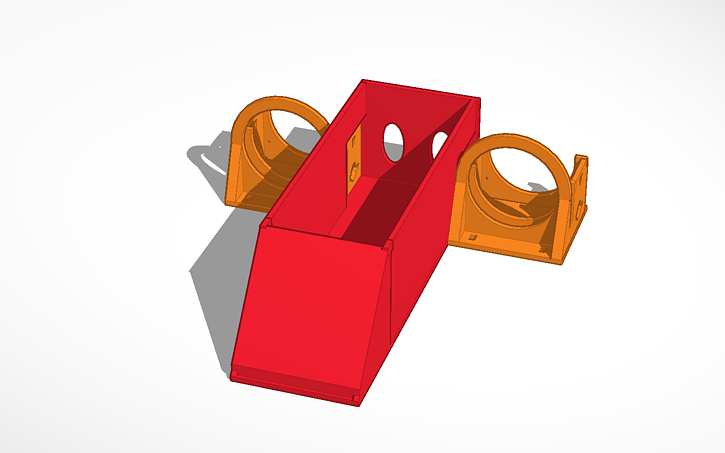 3D design 30mm edf brushless motor mount v2 and esc,battery case for RC ...