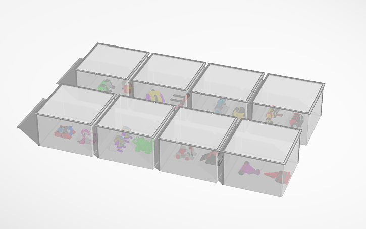 3D design Ocho-Gridlock - Tinkercad