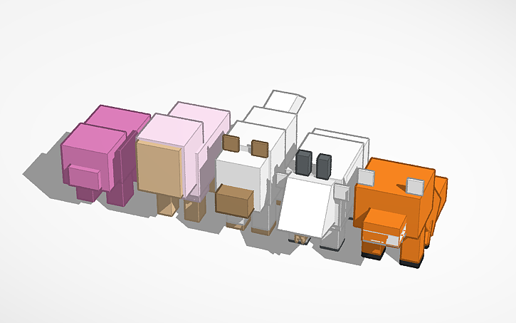 3D design GRANJA - Tinkercad