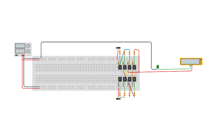 Circuit Design Nand Flash Memory Tinkercad