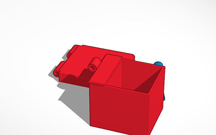 3D design Hinged Box - Tinkercad