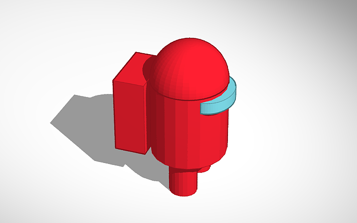 3D design Amongus - Tinkercad