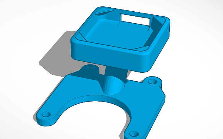 3D design GPS mount // Skystars G4 LR 4 inches | Tinkercad