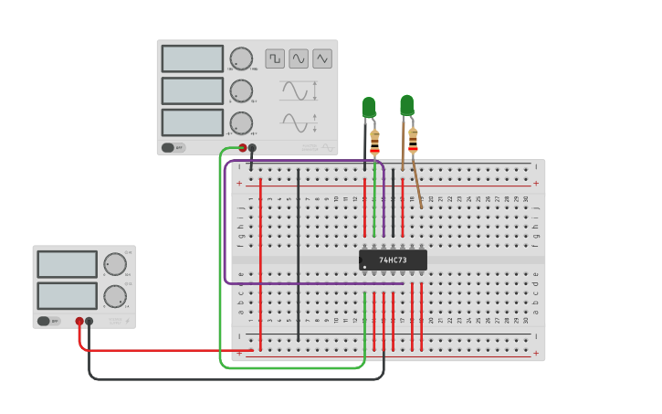 Circuit Design 192270 2 Bit Asynchronous Down Counter Tinkercad