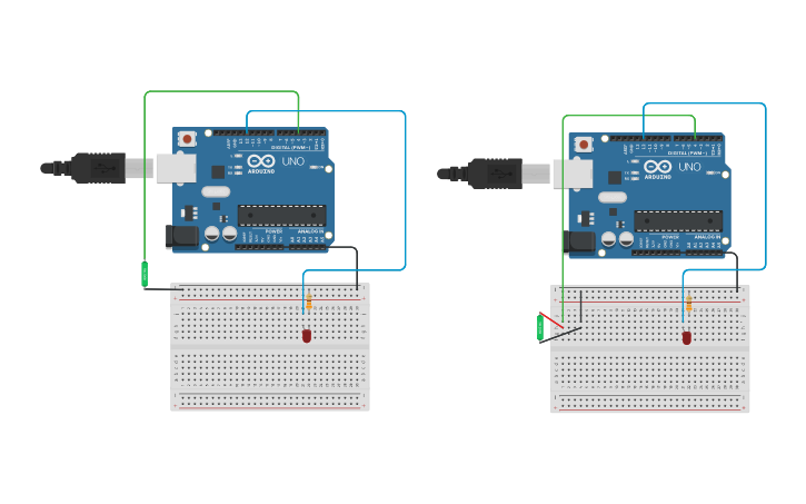 Circuit design Tilt Sensor Demo - Tinkercad