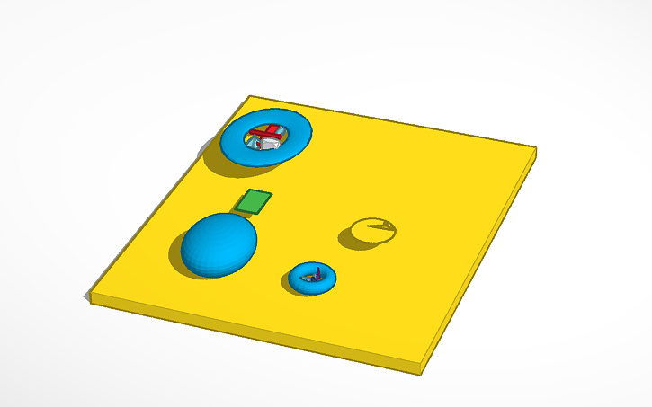 3D design fractions - Tinkercad