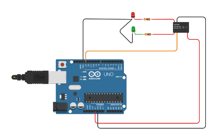 Circuit Design Spdt Relay Connection Tinkercad
