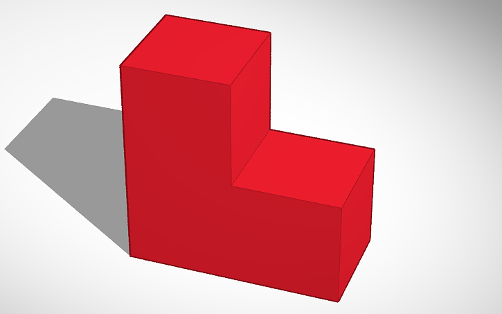 3D design Pinto rojo - Tinkercad