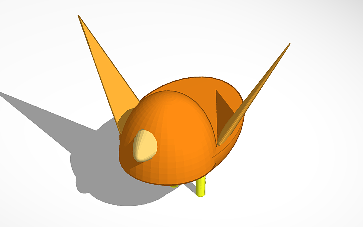 3D design bird - Tinkercad