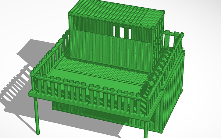 3d Design Trent Shipping Container Tinkercad