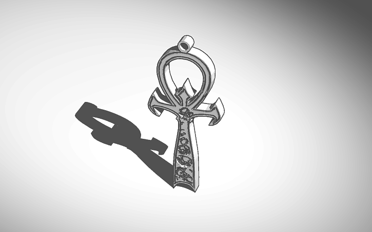 3D design Vampire the Masquerade - 20th Anniversary Ankh - Tinkercad