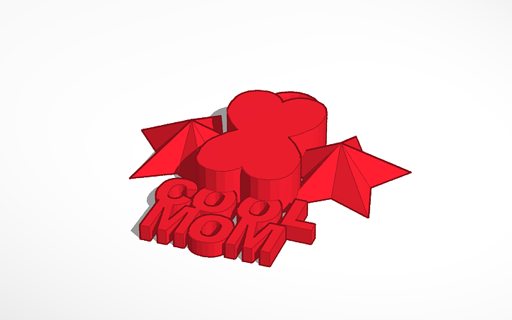 3D design happy mom | Tinkercad