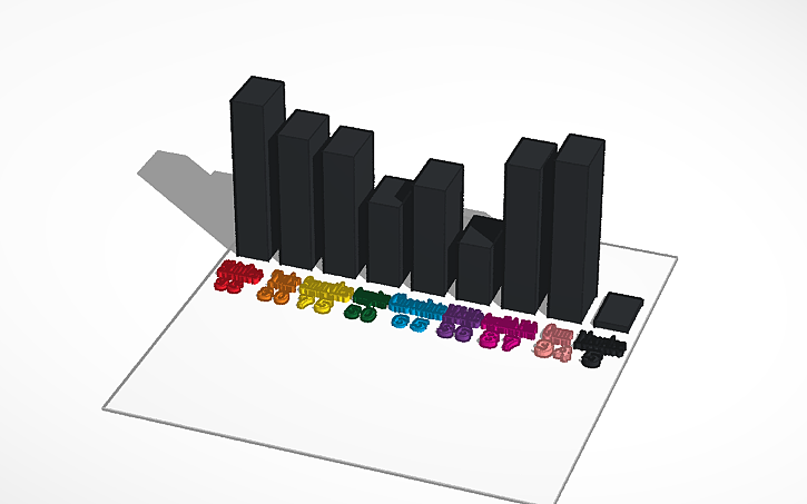 3D design Candy Yum Scale - Tinkercad