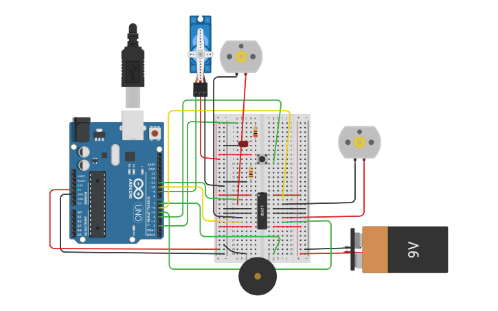 Circuit design Tank circuit - Tinkercad