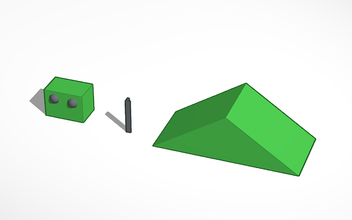 3D design minecraft slime | Tinkercad