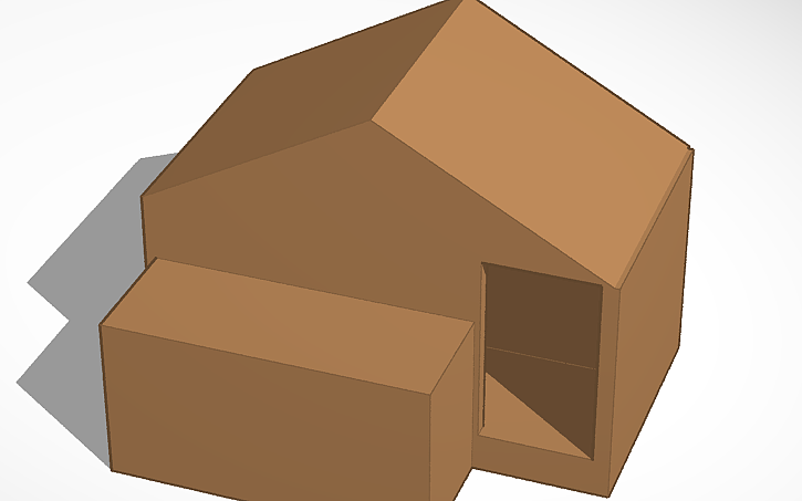 3D design bird house design 1 | Tinkercad