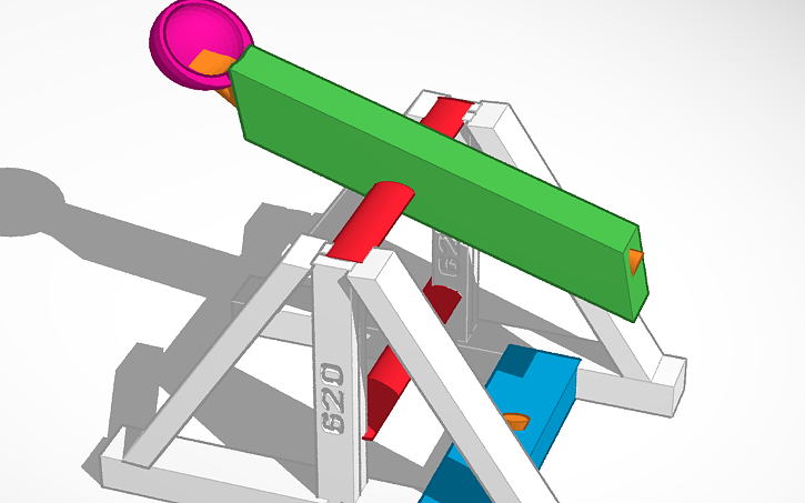 3D design trebuchet Caden | Tinkercad