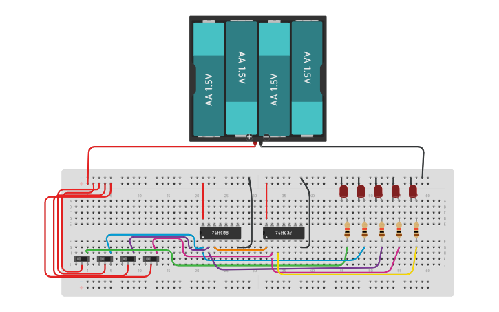Circuit Design Problema De Circuito Tinkercad