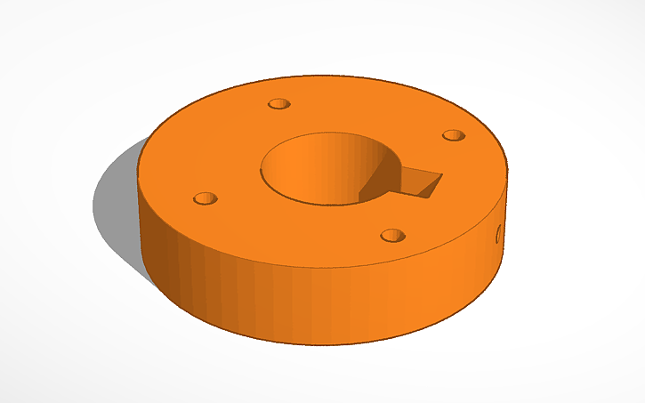 3D design Nema 42 Stepper Motor Hub | Tinkercad