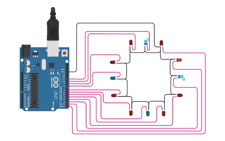 Circuit design 4.10 Finalize the Analog Clock - Tinkercad
