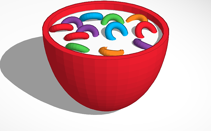 3D design Cereal Contest (Ended) - Tinkercad
