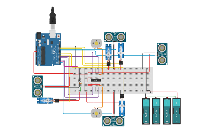 Circuit design submission circuit - Tinkercad