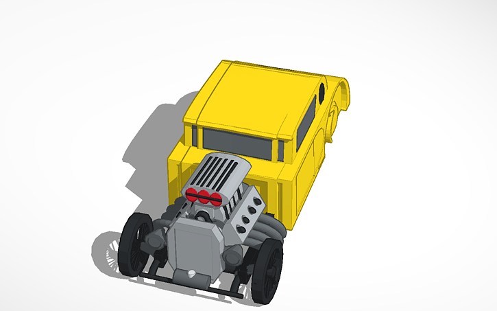3D design Copy of RAT ROD - Tinkercad