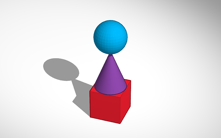 3D design My first creation | Tinkercad
