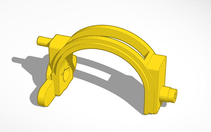 3D design futaba gimbal - Tinkercad