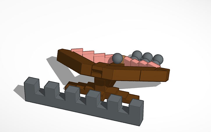 3D design Giant Crossbow - Tinkercad