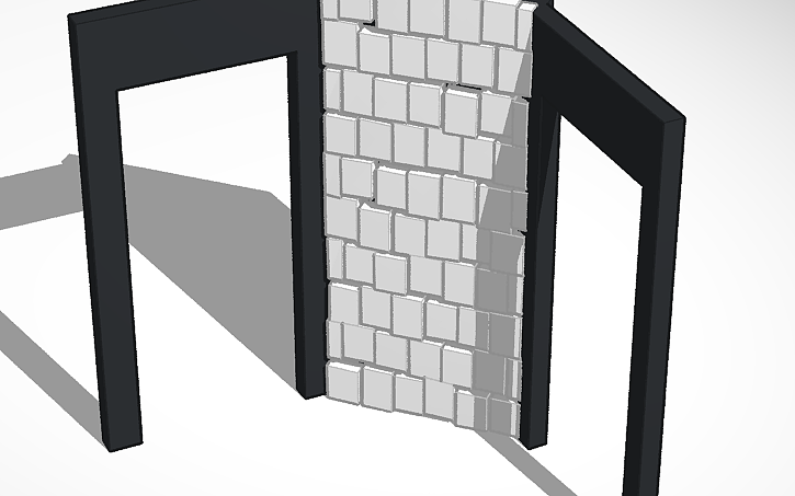 3D design Wall - Tinkercad