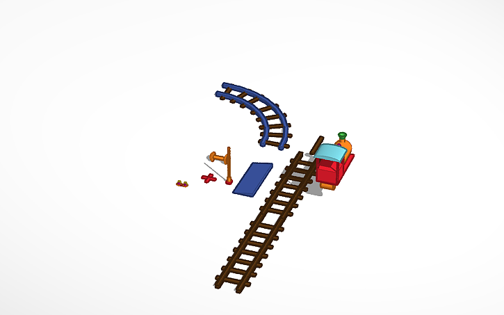 3D design Rail | Tinkercad