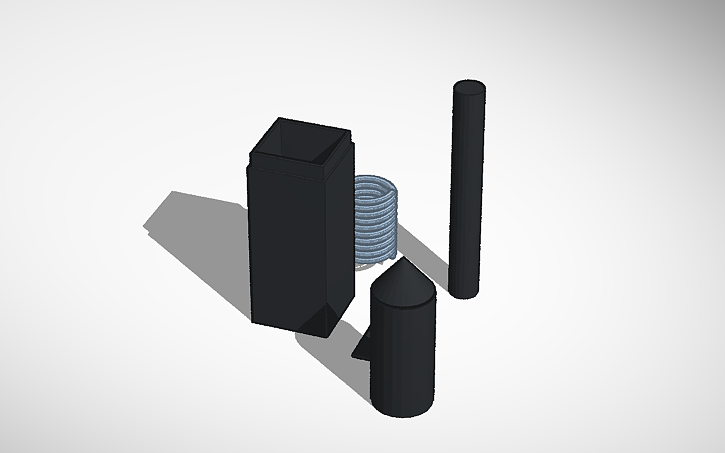 3D design Launcher - Tinkercad