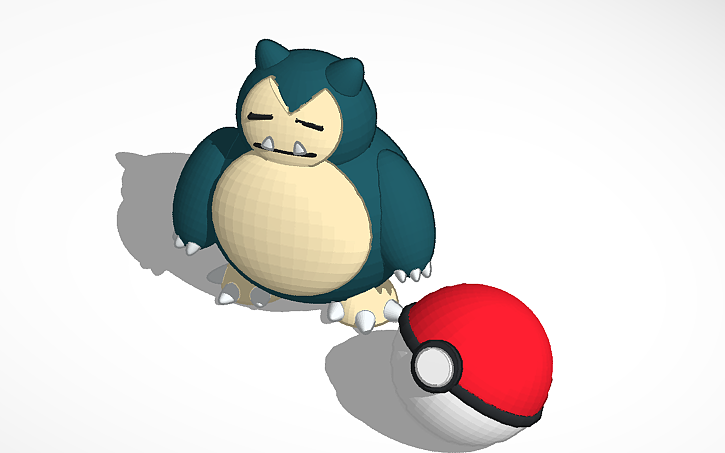 3D design pokémon - Tinkercad