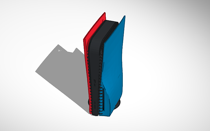 3D design Playstation 5 - Tinkercad